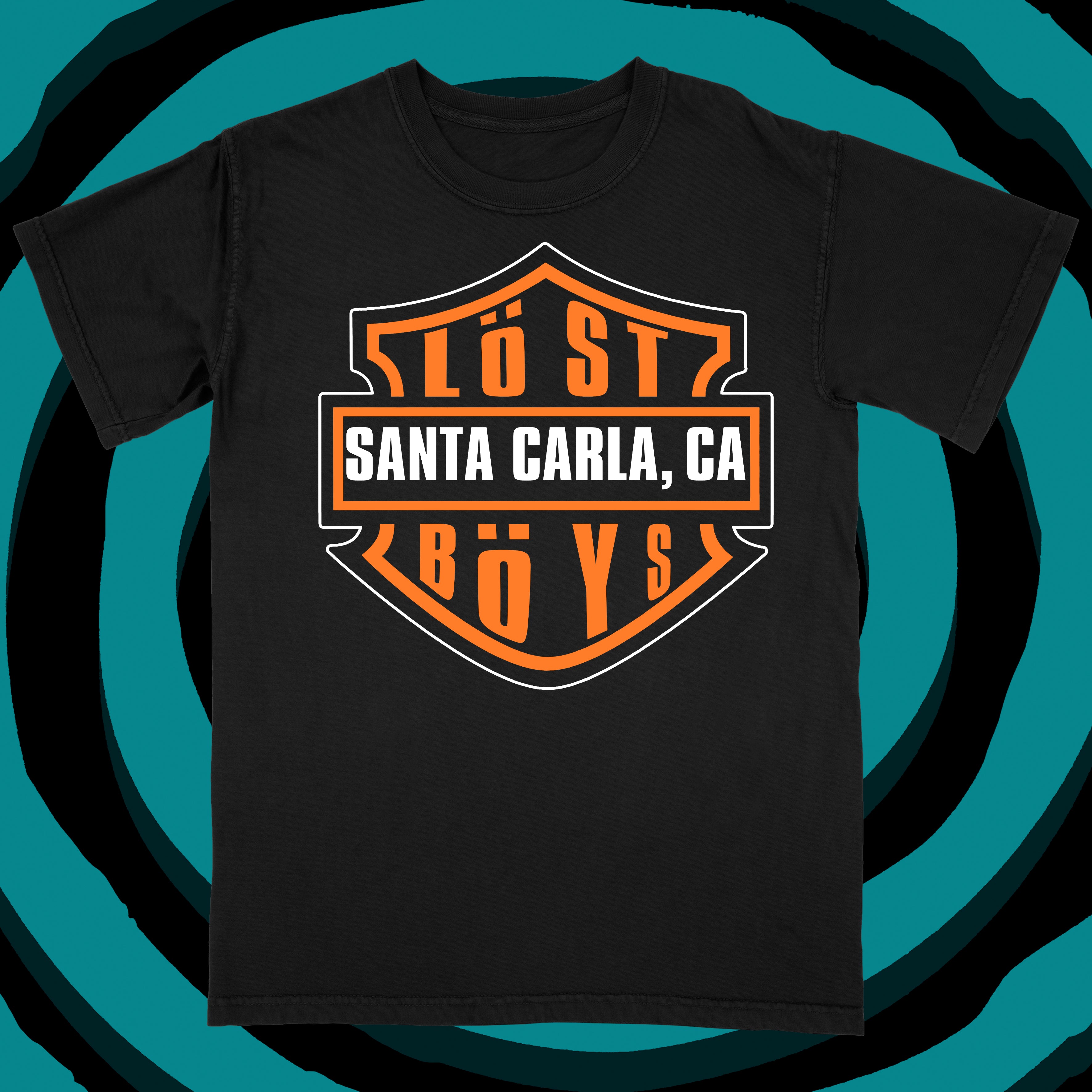 Santa Carla, CA T-Shirt – Pentagram Peter Pan LLC